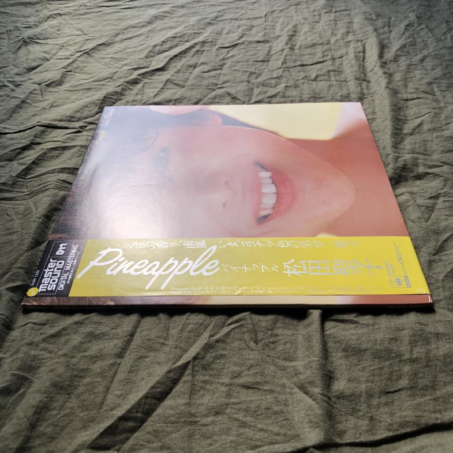 傷なし美盤 美ジャケ 高音質MASTER SOUND 1982年 松田聖子 LPレコード Pineapple 帯付 アイドル 松原正樹 伊藤広規 林立夫 松任谷正隆 : ASTROTUNES ...