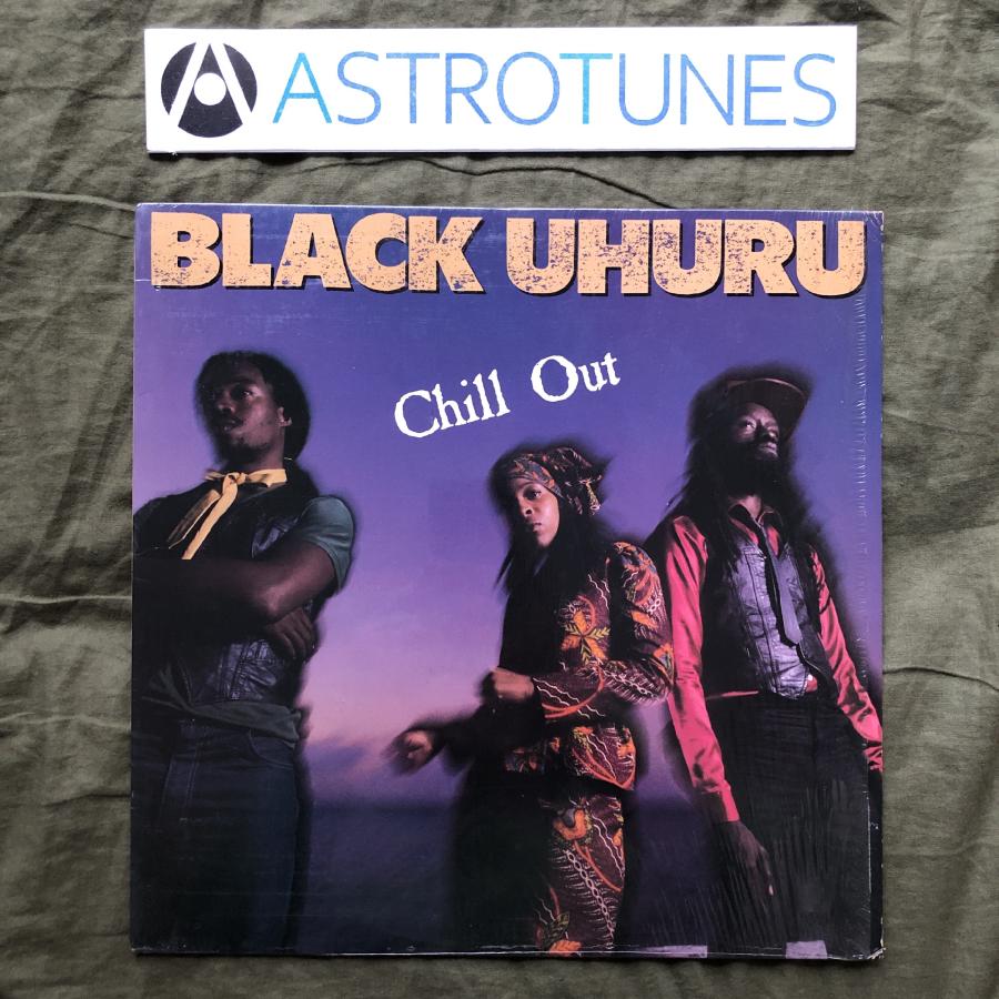 良盤 1982年 レア 英国初盤 ブラック・ウフル Black Uhuru LPレコード Chill Out レゲエ Michael Rose ...