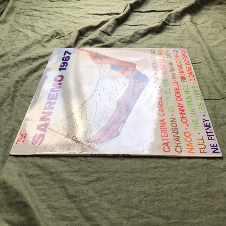 原信夫Collection 美盤 激レア 1967年 イタリア盤 V.A. LPレコード サンレモ Sanremo 1967: Dionne Warwick, Caterina Caselli ...