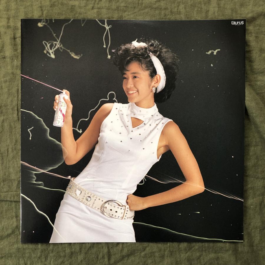 傷なし美盤 美ジャケ レア盤 1986年 早見優 LPレコード Burning Illusion 帯付 アイドル J-Idol J-Pop 曲：舘ひろし 白井貴子 ポスター付 ...