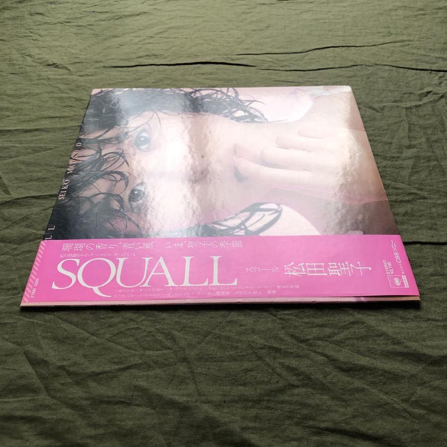 傷なし美盤 良ジャケ 1980年 松田聖子 LPレコード スコール Squall 帯付 アイドル 今剛 松原正樹 吉川忠英 佐藤準 ペッカー :a014669:ASTROTUNES Yahoo ...