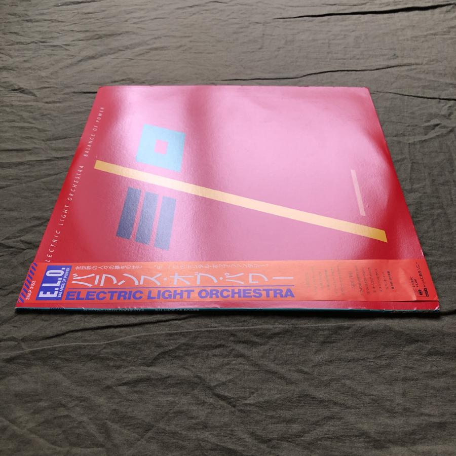 良盤 良ジャケ 1986年 国内盤 Electric Light Orchestra (ELO) LPレコード Balance Of ...