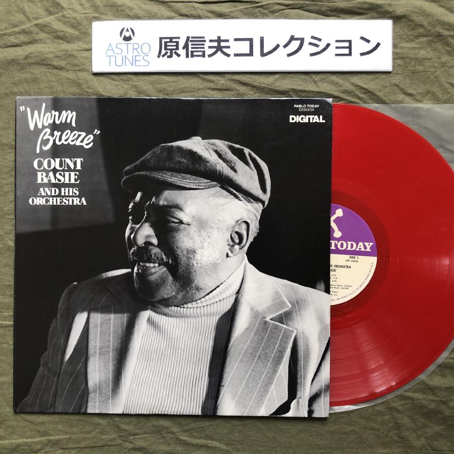 原信夫Collection 傷なし美盤 良ジャケ 1981年 米国 本国オリジナルリリース盤 Count Basie & His Orchestra LPレコード Warm Breeze ...