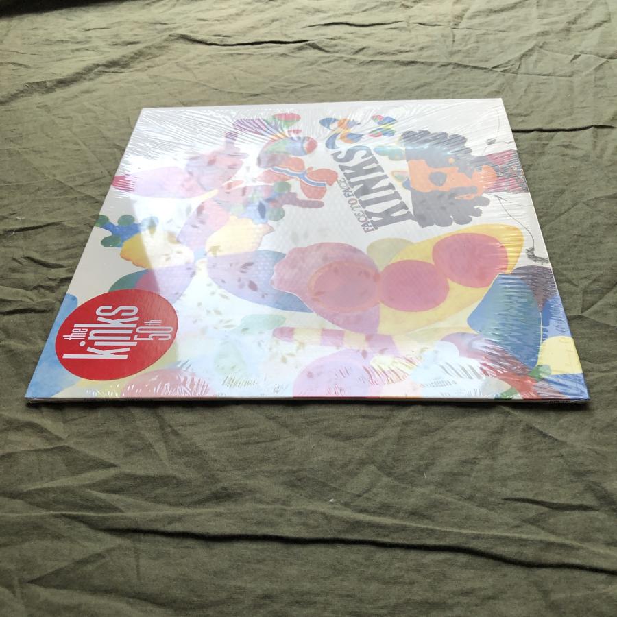 傷なし美盤 美ジャケ 欧州盤 Kinks LPレコード Face To 50周年記念リリース Party Line, Holiday In ...
