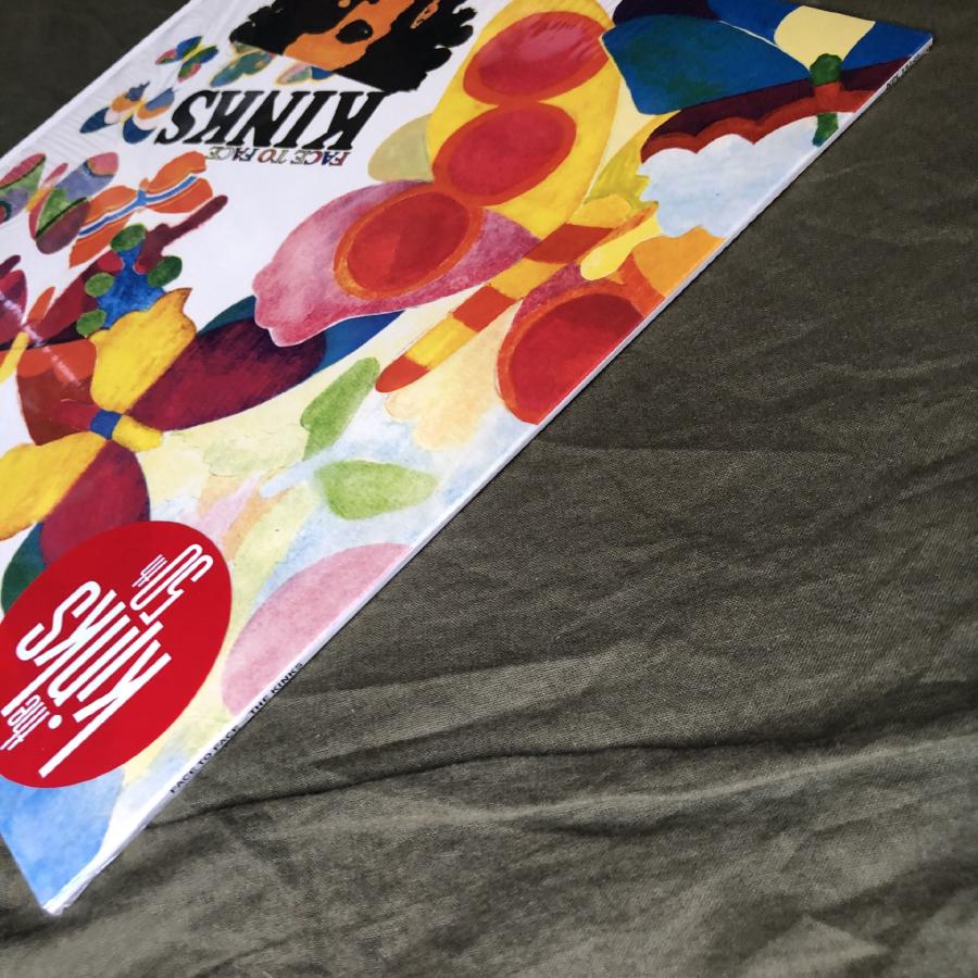 傷なし美盤 美ジャケ 欧州盤 Kinks LPレコード Face To 50周年記念リリース Party Line, Holiday In ...