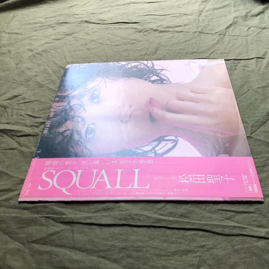1980年 オリジナルリリース盤 松田聖子 LPレコード スコール Squall 帯付 アイドル 今剛 松原正樹 吉川忠英 佐藤準 ペッカー : ASTROTUNES Yahoo!ショップ ...