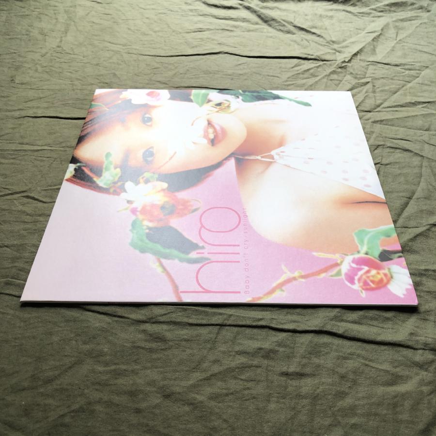 美盤 美ジャケ 美品 2003年 ヒロ(島袋寛子) Hiro 12''EPレコード Baby Don't Cry / Sunlight J-Pop スピード Speed ...