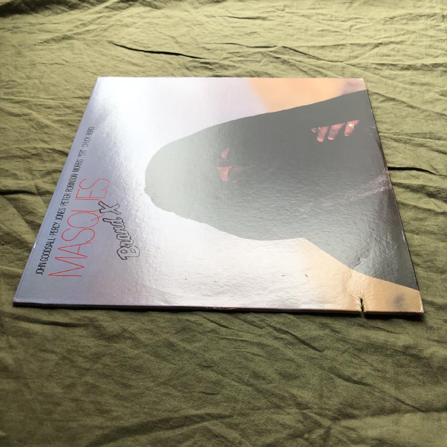 美盤 レア盤 STERING刻印 1978年 米国初盤 Brand X LPレコード Masques フュージョン Percy Jones, John Goodsall, Peter ...
