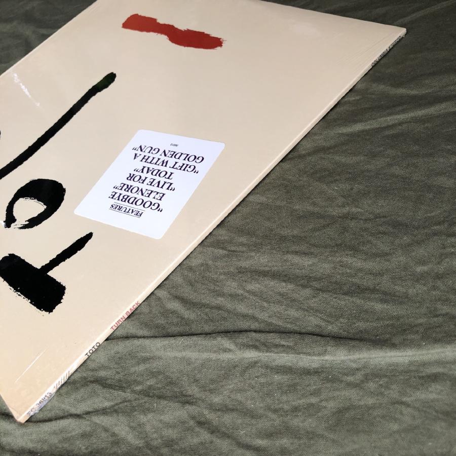 美盤 美ジャケ 美品 STERING刻印 1981年 米国 本国オリジナルリリース盤 Toto LPレコード Turn Back: Steve Lukather, David Paich ...