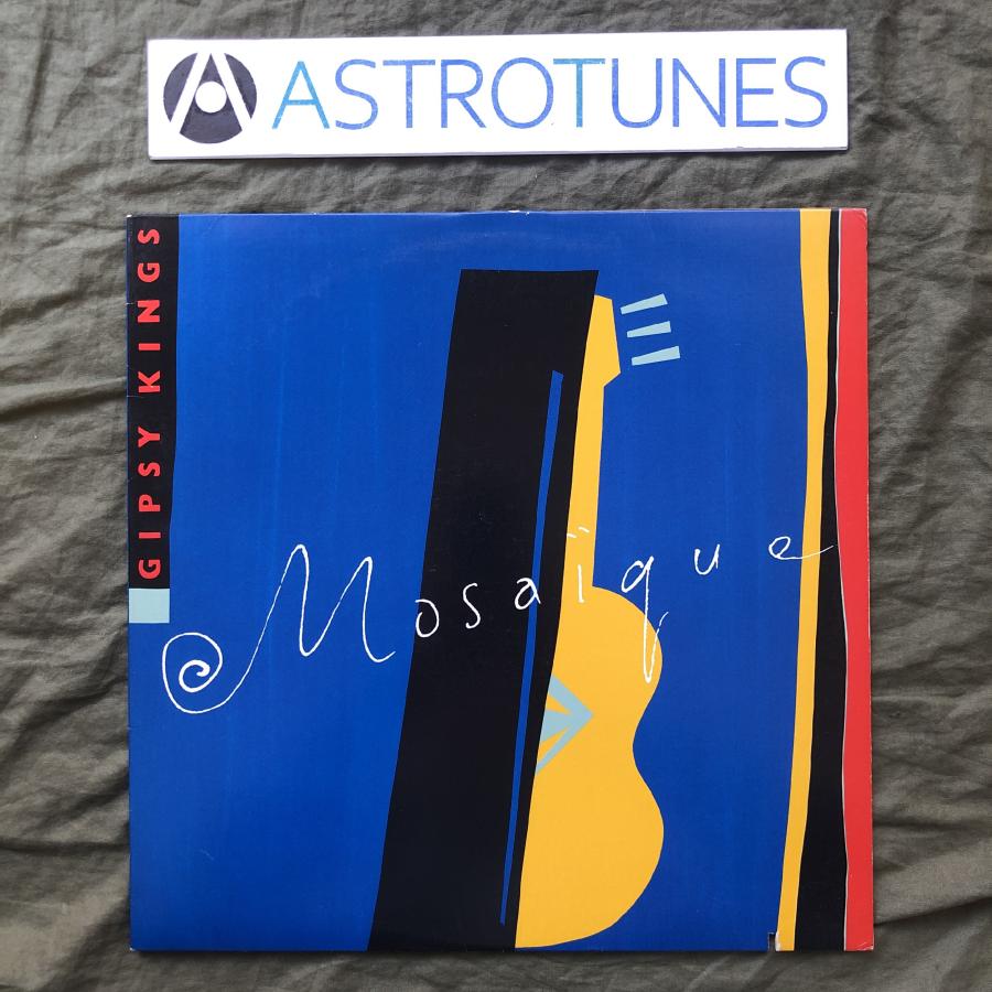 美盤 レア盤 手書きMASTERDISK刻印1989年 国内盤 ジプシー・キングス Gipsy Kings LPレコード モザイク Mosaique Spanish Folk Rock ...