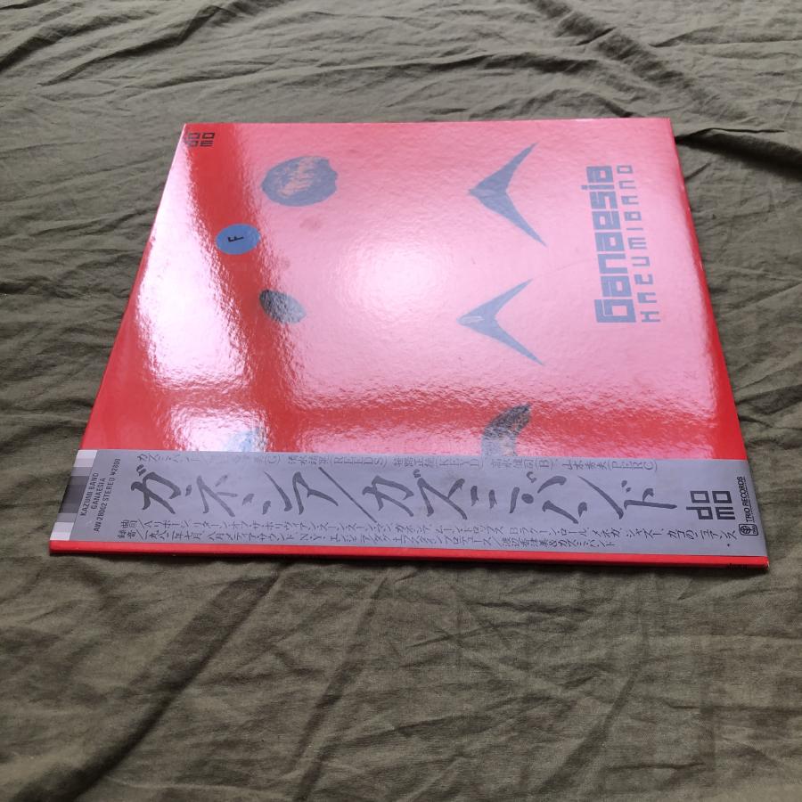 傷なし美盤 美ジャケ STERING刻印 1982年 渡辺香津美 LPレコード ガネシア (赤) Ganaesia 帯付 清水靖晃 高水健司 山木秀夫 笹路正徳 : a017247 ...