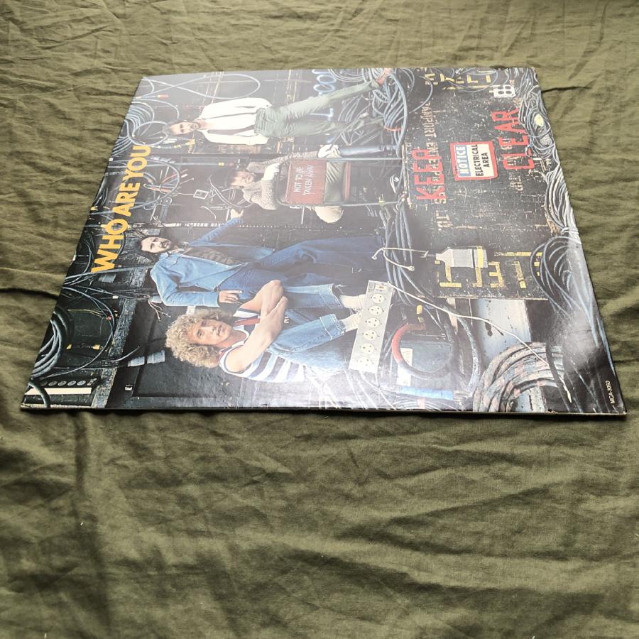 良盤 良ジャケ STERING刻印 1978年 米国盤 The Who LPレコード Are You: Keith Moon, Pete Townshend, Roger Daltre ...