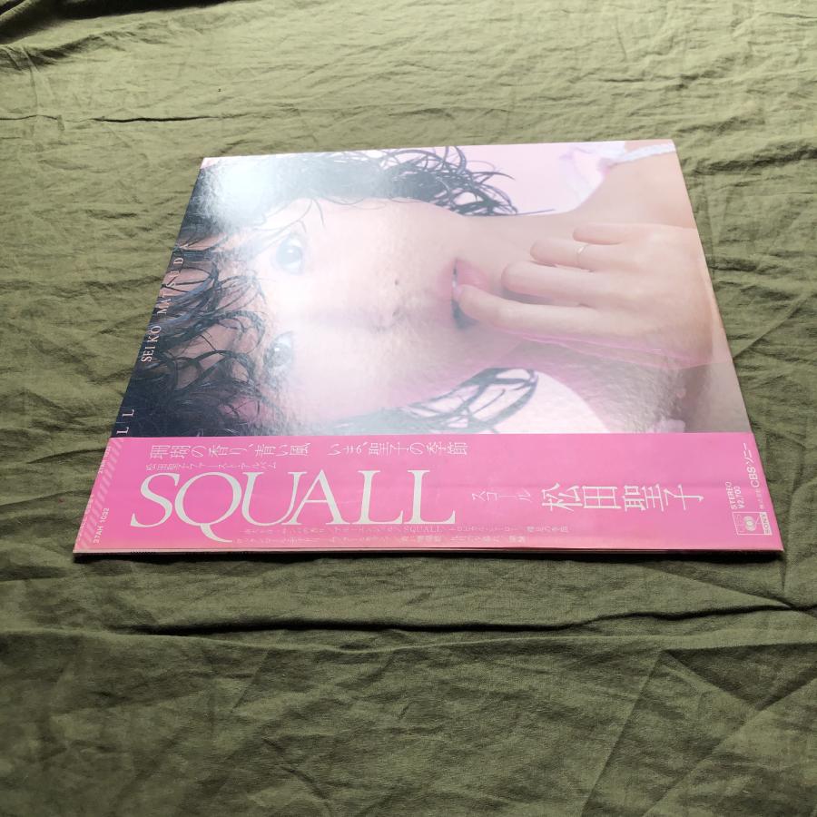 傷なし美盤 1980年 松田聖子 LPレコード スコール Squall 帯付 アイドル J-Idol J-Pop 今剛 松原正樹 吉川忠英 佐藤準 ペッカー : ASTROTUNES ...