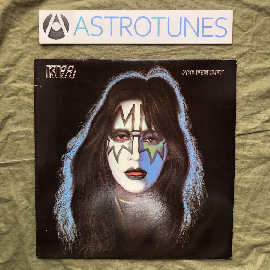 良盤 良ジャケ STERING刻印 1978年 米国 本国オリジナルリリース盤 エース・フレーリー Ace Frehley LPレコード S/T メタル KISS : ASTROTUNES ...