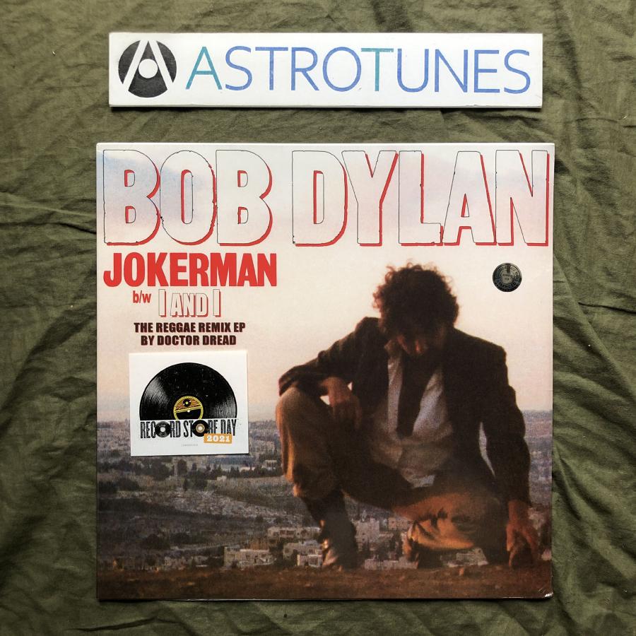未開封新品 レア盤 2021年 米国 本国オリジナルリリース盤 ボブ・ディラン Bob Dylan 12''EPレコード Jokerman ...