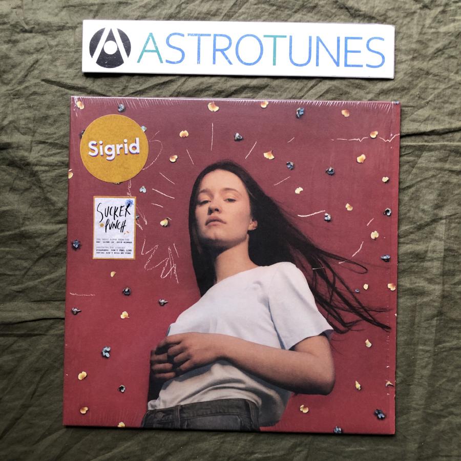 傷なし美盤 美ジャケ ほぼ新品 2019年 欧州盤 オリジ盤 シグリッド Sigrid LPレコード Sucker Punch ノルウェーの ...