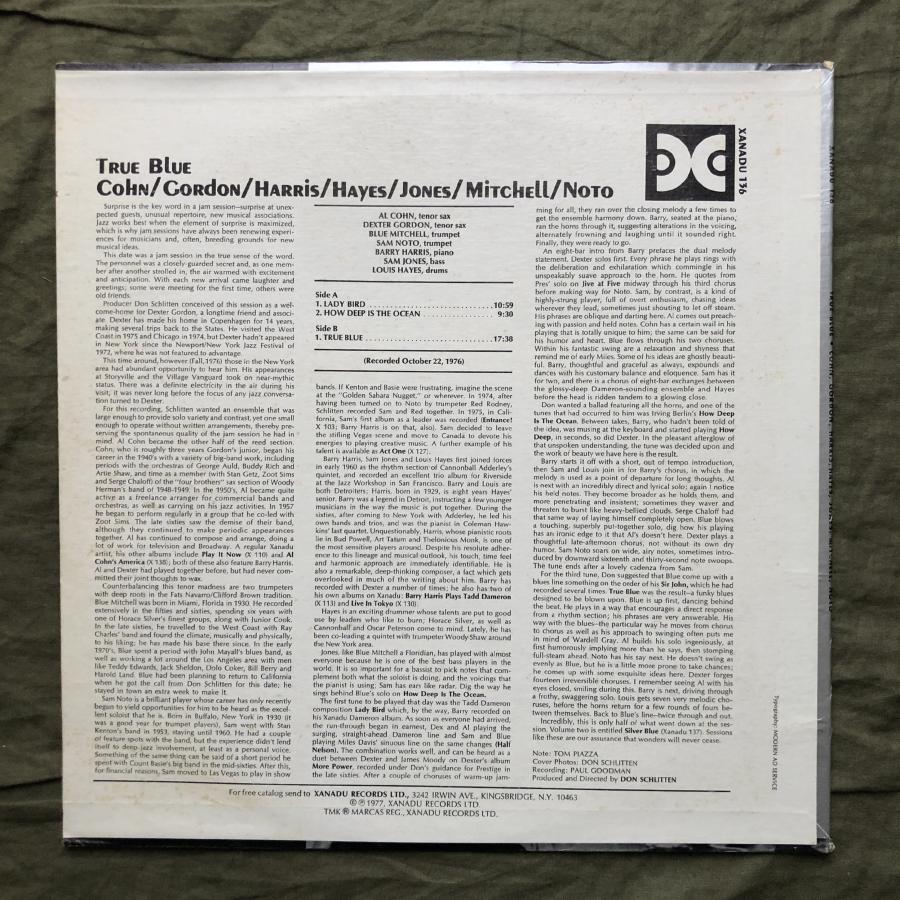 良盤 レア盤 1977年 米国 本国オリジナルリリース盤 Al Cohn, Dexter Gordon, Barry Harris ...