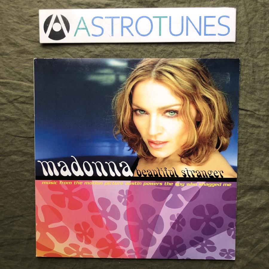 傷なし美盤 良ジャケ 1999年 ドイツ盤 マドンナ Madonna 12''EPレコード Beautiful Stranger : Austin Powers "The Spy Who ...