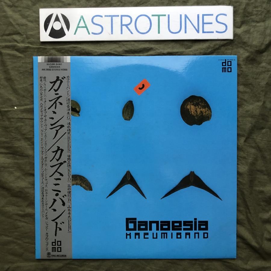 傷なし美盤 STERING刻印 1982年 渡辺香津美 LPレコード ガネシア (青ジャケ) Ganaesia 帯付 清水靖晃 山木秀夫 笹路正徳 : ASTROTUNES Yahoo ...