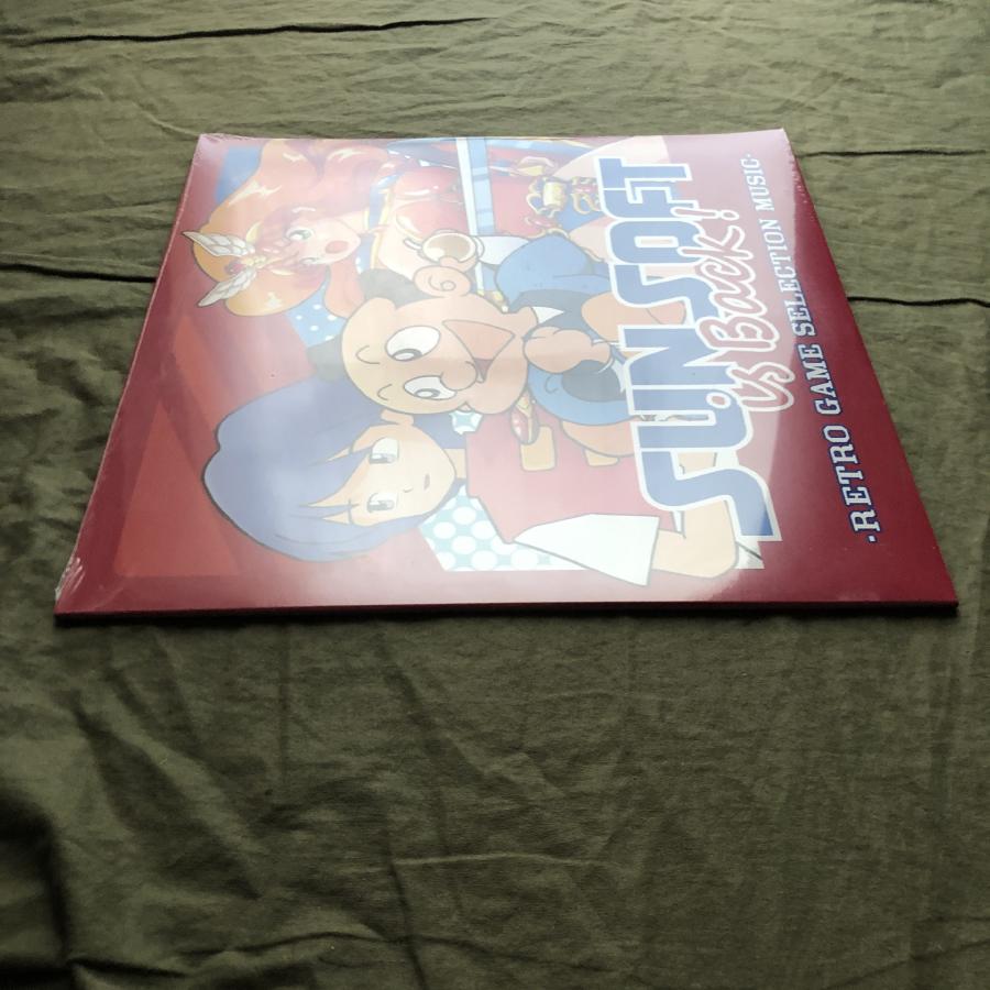 未開封新品 レア盤 2024年 サンソフト Sunsoft LPレコード Is Back! - Retro Game Selection Music ゲーム音楽 小高直樹 1 ...