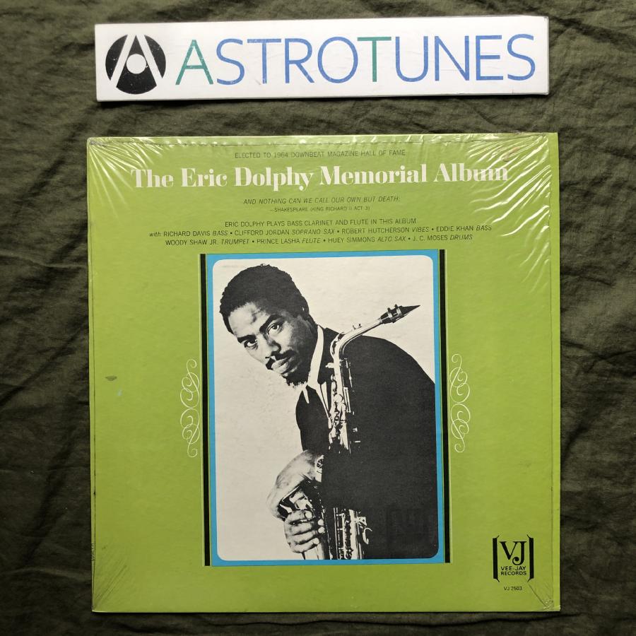 傷なし美盤 1968年(?) 米国 本国盤 Eric Dolphy LPレコード The Memorial Album ジャズ Eddie Kahn, Richard Davis ...