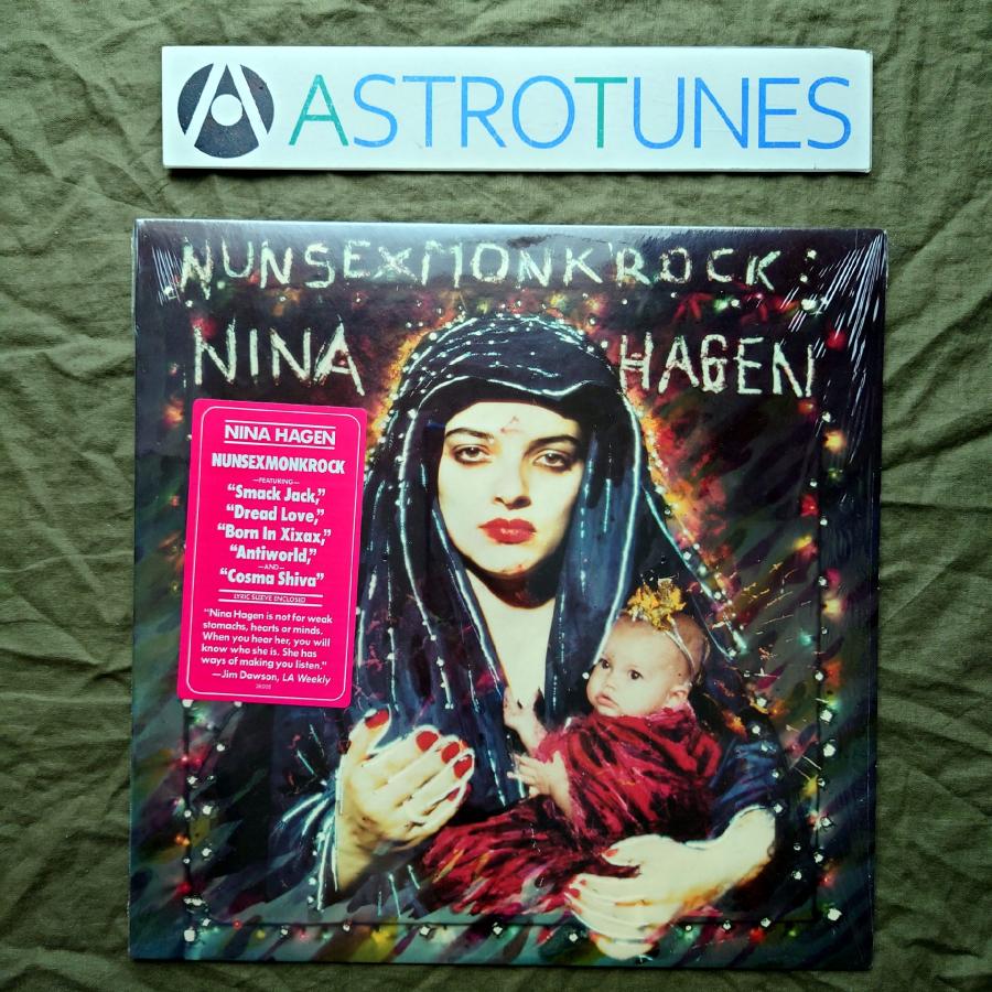 傷なし美盤 美ジャケ STERING刻印 1982年 米国盤 ニナ・ハーゲン Nina Hagen LPレコード Nunsexmonkrock ジャーマンパンク : ASTROTUNES ...