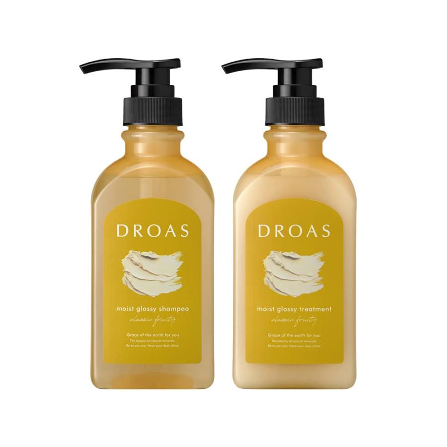 DROAS ドロアス | リニューアル 【モイストグロッシー】 シャンプー トリートメント ボトルセット クラシックフルーティの香り ダメージ : ASU - 通販 - Yahoo!ショッピング