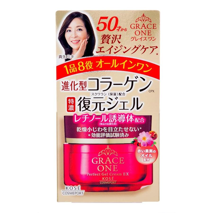 KOSE コーセー グレイスワン オールインワン 濃潤リペアジェル EX 100g : ASU - 通販 - Yahoo!ショッピング