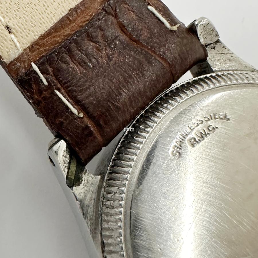 ROLEX ロレックス 3478 TURTLE TIMER R.W.C. 1940年代 ヴィンテージ ブラック 手巻き式 J57654 : tiamヤフーショッピング店 - 通販 ...