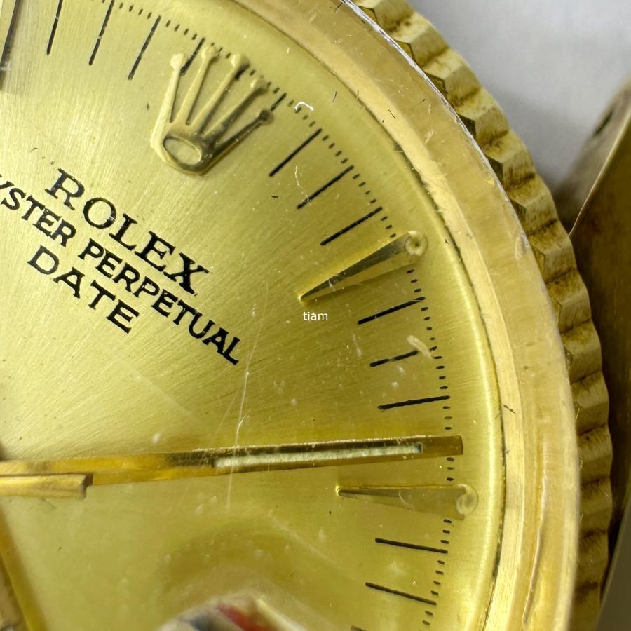 オイスター パーペチュアル ROLEX ロレックス 6534/8 Oyster Perpetual Date オイスターパーペチュアル K14 YG J60450 セール : tiamヤフー ...