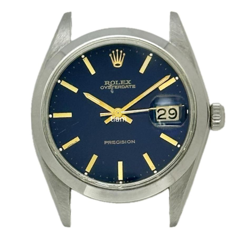 ROLEX（ロレックス） 6694 Oyster Date オイスターデイト ネイビー リダン 1964年 手巻き式 J63203 セール ...