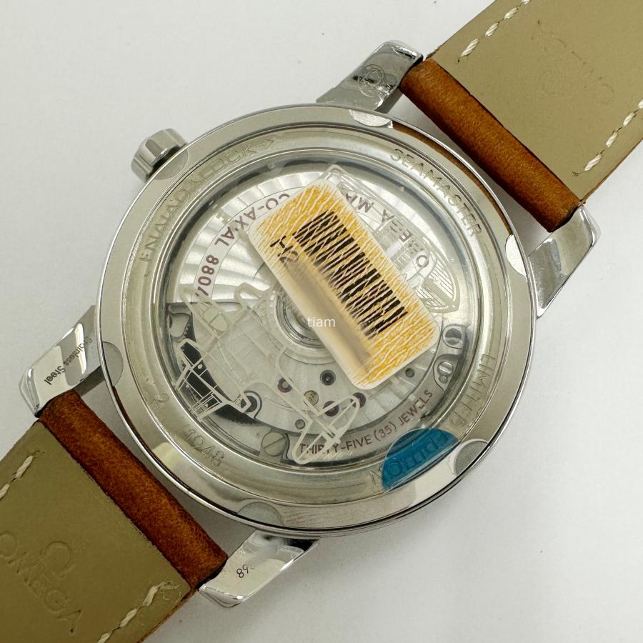 OMEGA Omega オメガ 511.12.38.20.02.001 Seamaster 1948 シーマスター シルバー 自動巻き J66653 : tiamヤフーショッピング店 - 通販 ...