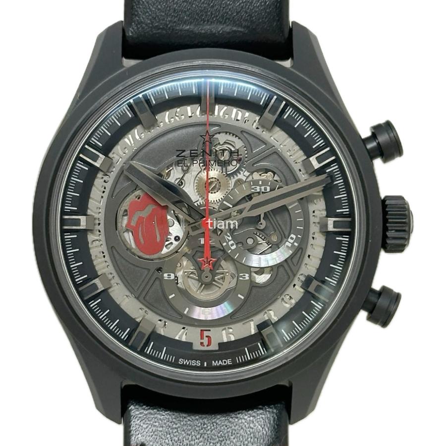 ZENITH（時計） ZENITH ゼニス 49.2521.400/98.C755 El Primelo Tribute to The Rolling Stones Edi : tiamヤフー ...