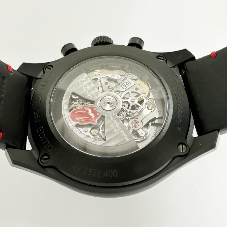 ZENITH（時計） ZENITH ゼニス 49.2521.400/98.C755 El Primelo Tribute to The Rolling Stones Edi : tiamヤフー ...