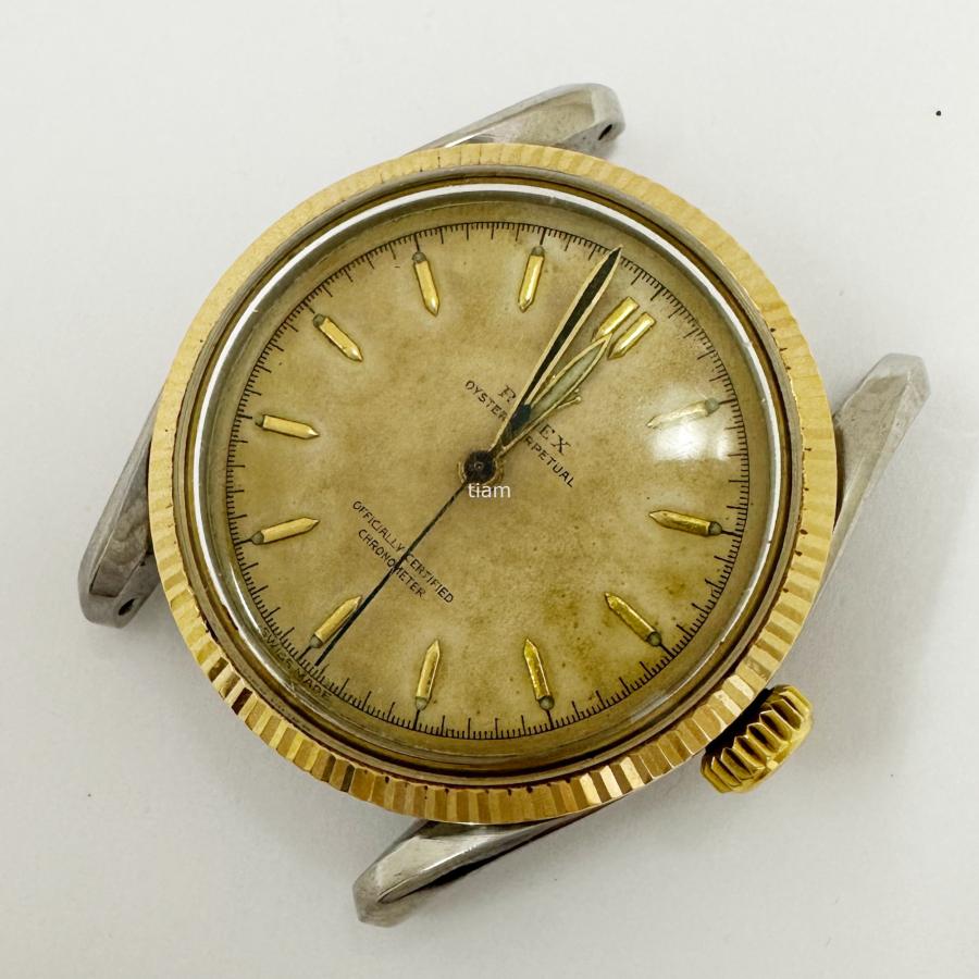 オイスター パーペチュアル ROLEX ロレックス 5018/3 Oyster Perpetual オイスターパーペチュアル シルバー 自動 ...