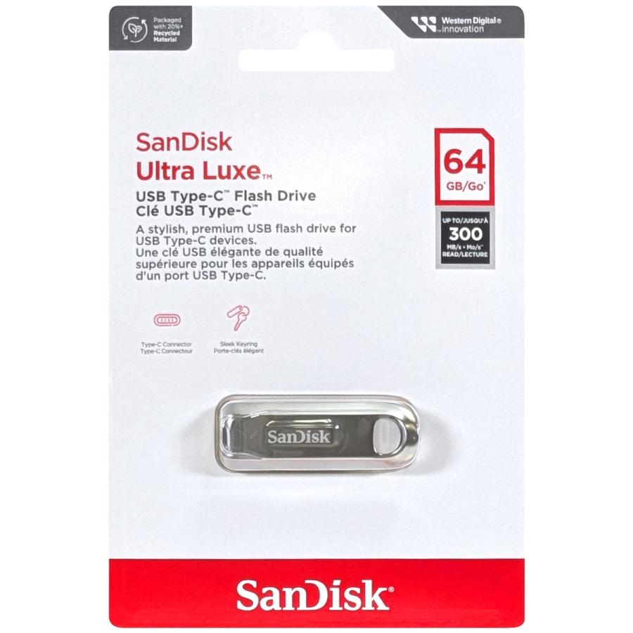 SanDisk サンディスク SDCZ75-064G-G46 並行輸入品 Ultra Luxe USB Type-C 64GB : 0619659206031 : アスビック - 通販 ...