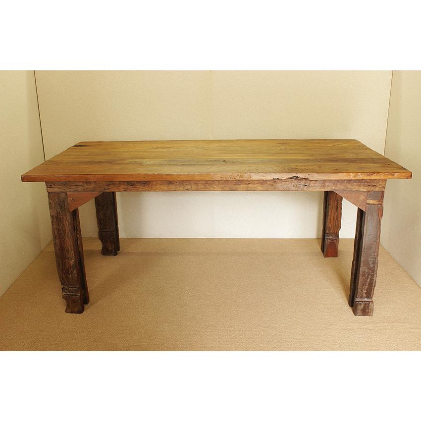 チーク古木自然杢凹凸 オールドチーク・bigテーブル/1m80cm : ASUKA WORLD - 通販 - Yahoo!ショッピング