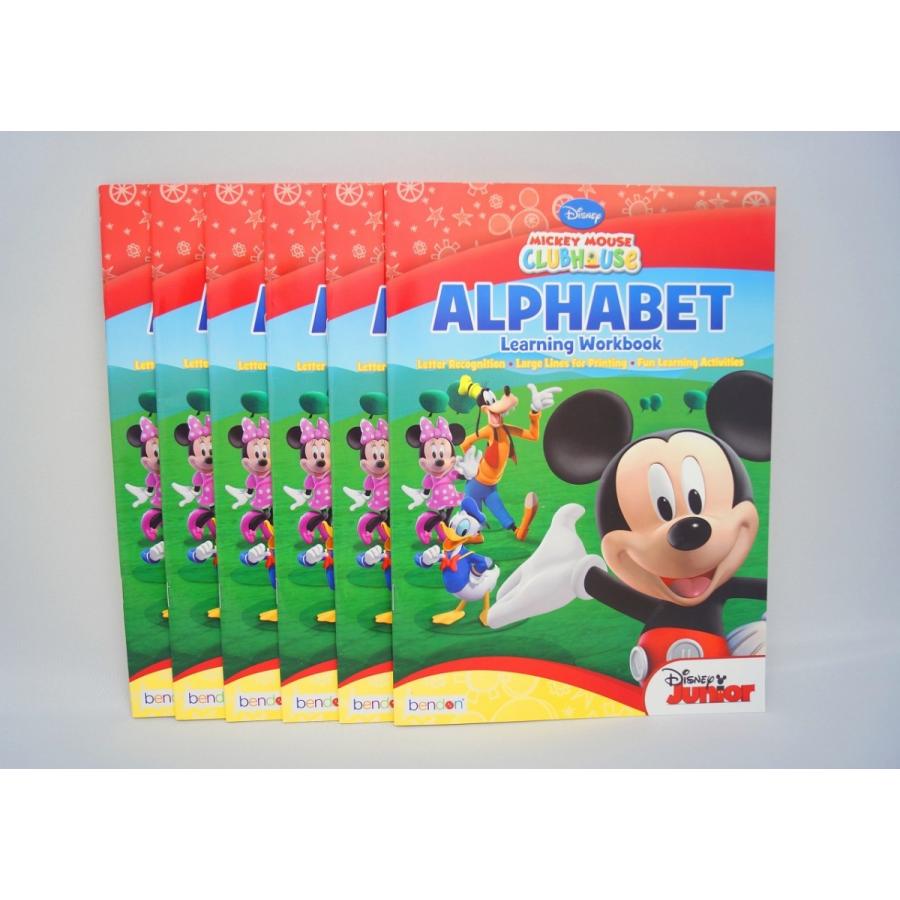 Mickey Mouse Clubhouse Alphabet Learning Workbook ディズニーの英語教材 : Asukabc ...