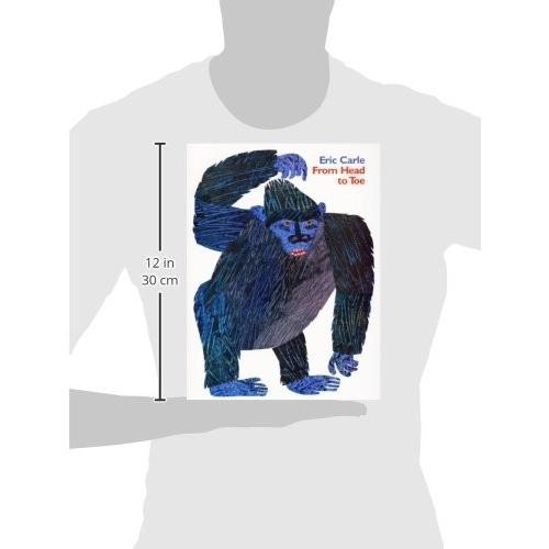 [大型絵本+CD] FROM HEAD TO TOE (BIG BOOK&CD) mpiオリジナルCD付き大型絵本/エリック・カール ...