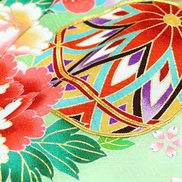 七五三 着物 新品 正絹 7歳用 販売 お正月 ひな祭り 毬 緑 あすかや [商品番号pt3846] : あすかや Yahoo!ショッピング店 ...