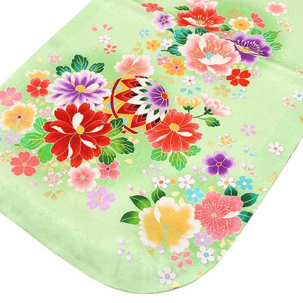 七五三 着物 新品 正絹 7歳用 販売 お正月 ひな祭り 毬 緑 あすかや [商品番号pt3846] : あすかや Yahoo!ショッピング店 ...