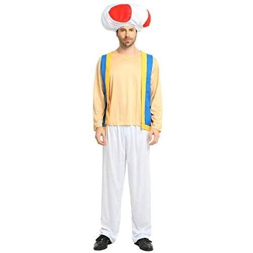 SCLYX キノココスプレ おもしろい キノコ帽子 ハロウィンコスチューム 大人 メンズ 男性 おもしろい イベント仮装＃20516 :ast00-wmy25l3ee30045:アステーラス ...
