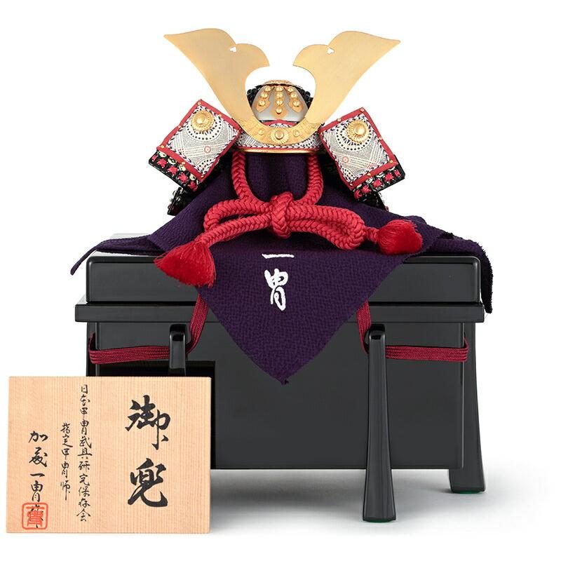 五月人形 真多呂 兜飾り 単品 加藤一冑作 四分の一 小桜革兜 h055-mi-mtr-1010t : 人形専門店 ひなの里 - 通販 - Yahoo!ショッピング