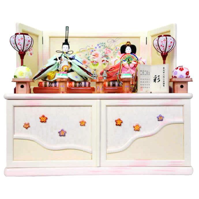 ひなせい 雛人形 ひな人形 雛 収納飾り 親王飾り 彩 mi-7401 : 人形専門店 ひなの里 - 通販 - Yahoo!ショッピング