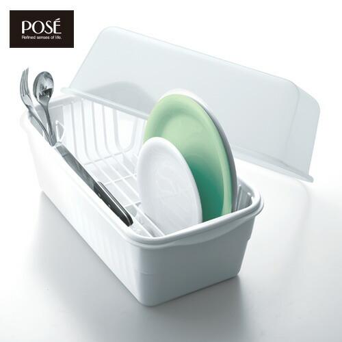 アスベル ポゼ 水切り セット 中 スリム フード付き ASVEL POSE 水切りかご 水切りラック 水切りカゴ 抗菌 ギフト : アスベル ヤフー店 - 通販 - Yahoo!ショッピング