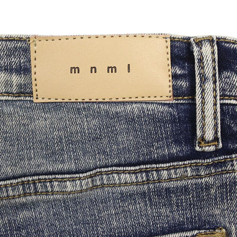 mnml デニムパンツ ミニマル スキニー スリム 裾ジップ Gパン ジーンズ ウォッシュ加工 メンズ ブランド 大きいサイズ おしゃれ 人気 黒 : ASYLUM - 通販 - Yahoo ...