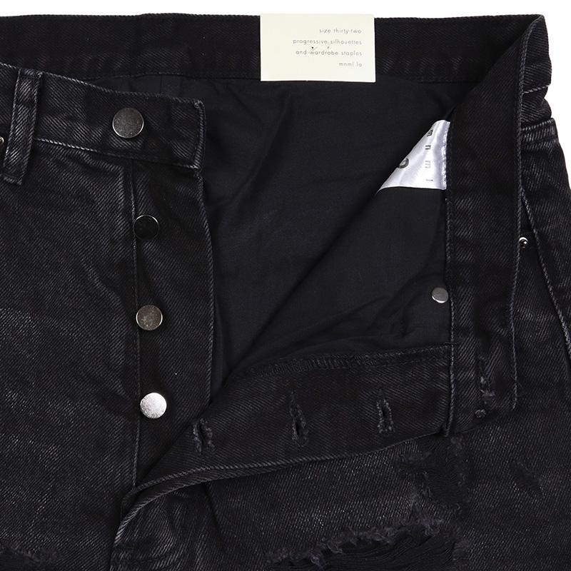 mnml セール開催中 ミニマル デニムパンツ バギー ワイド 太め mnml セール開催中 ミニマル デニムパンツ バギー ワイド 太め