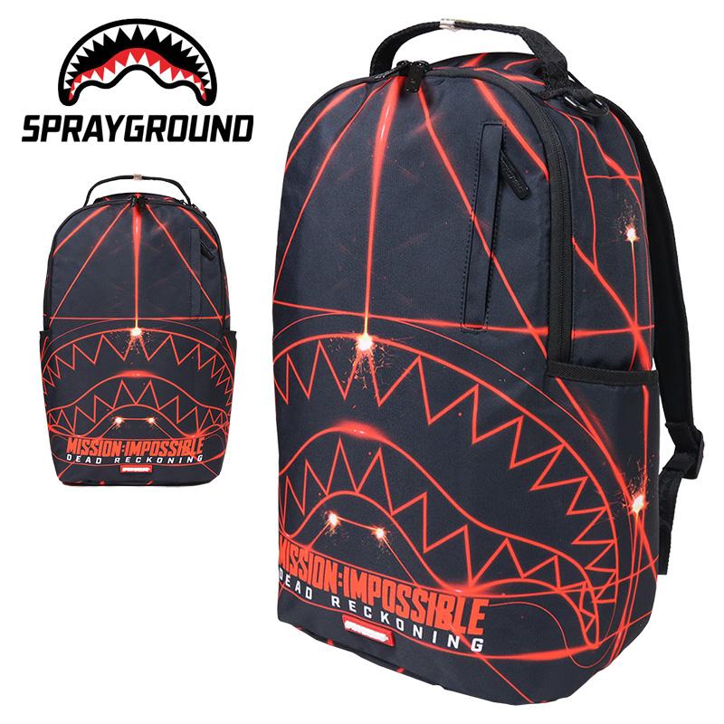 SpRay スプレーグラウンド リュックサック SPRAY GROUND バックパック 大容量 メンズ レディース ブランド 大きいサイズ おしゃれ 28L 黒 : ASYLUM - 通販 ...