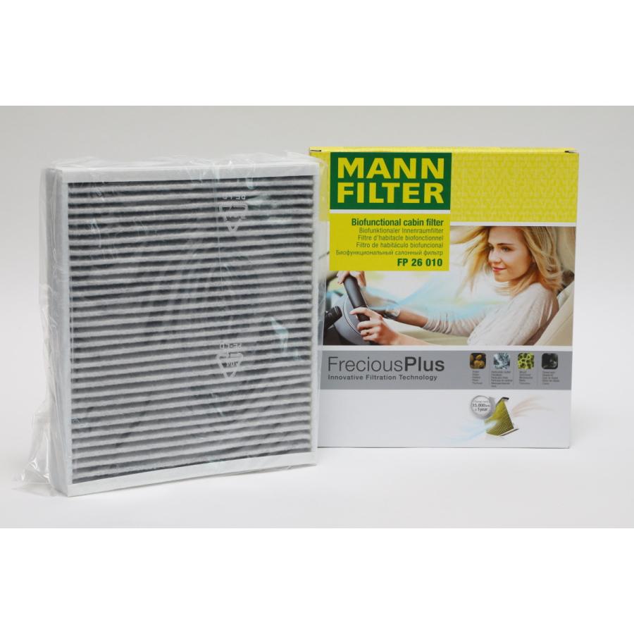 エアコンフィルター ポロ5 6R 6C ポロ4 9N フォルクスワーゲン MANN FP26010 : b0090d2oxy-1 : AT オートパーツ - 通販 - Yahoo!ショッピング