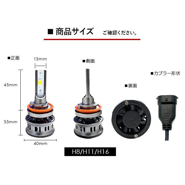 ジムニー JB64W シエラ JB74W ノマド JC74 LEDヘッドライト LEDフォグランプ H8 LEDライト 3000K-6000K ツインカラー 4600LM/30W 車検対応 ...